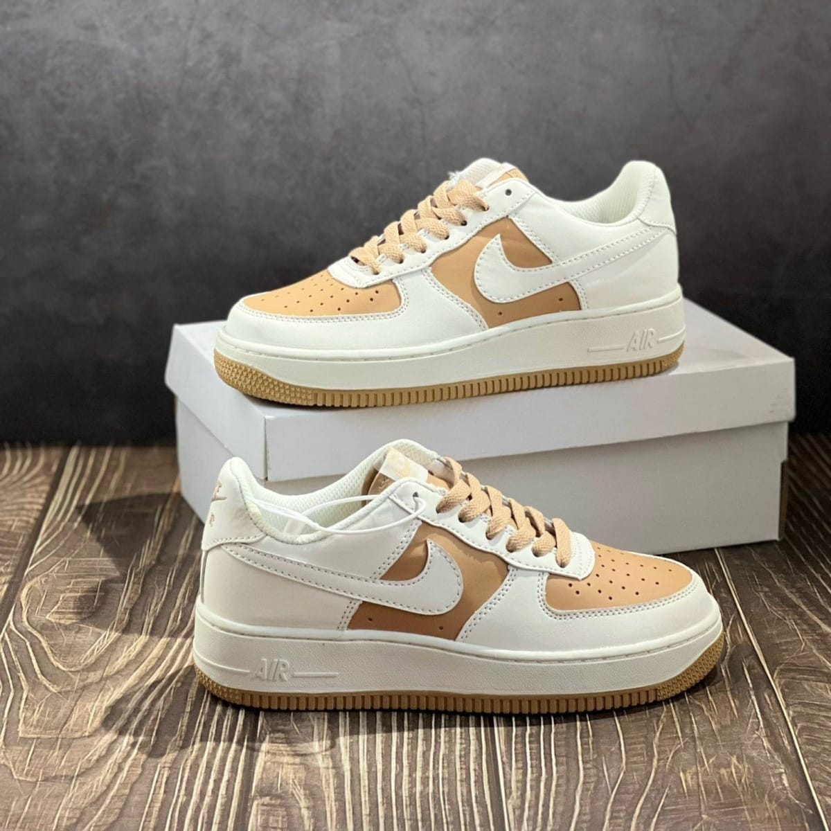 Giày Nike AF1 Trà Sữa Siêu Cấp